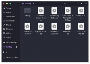 Ventoy - A beautiful tool for distro-hoppers and ISO hoarders ...