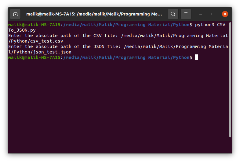 Convert CSV To JSON Using Python A Beginner s Guide AskPython