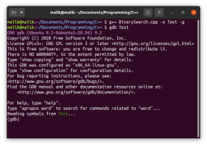 GDB Debugger Commands for Beginners - LinuxForDevices