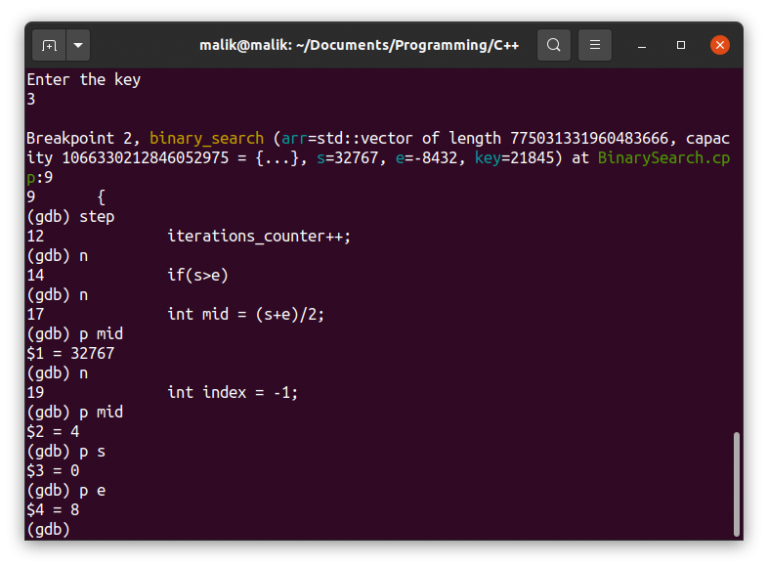 GDB Debugger Commands for Beginners - LinuxForDevices