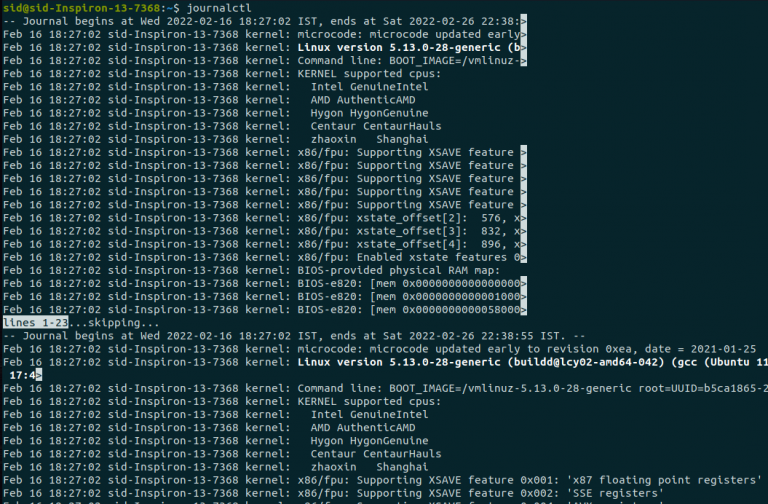 How To Filter Log Entries Based on Date Range?[CLI] - LinuxForDevices