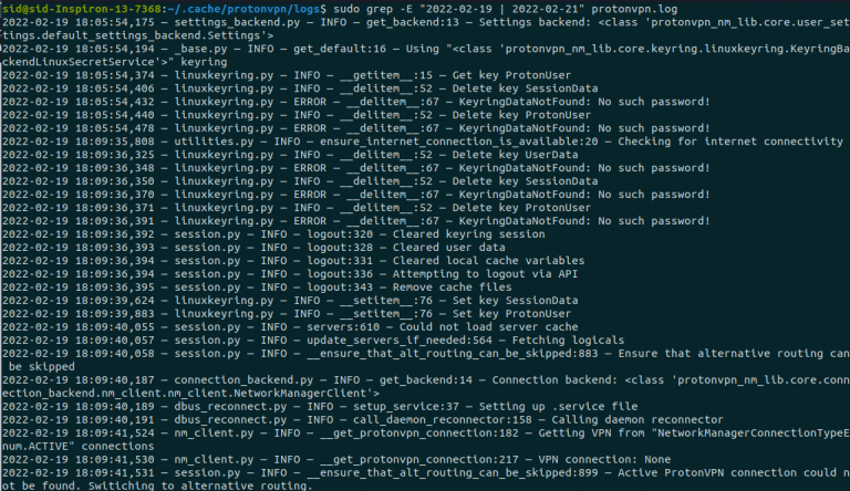 How To Filter Log Entries Based On Date Range Cli Linuxfordevices