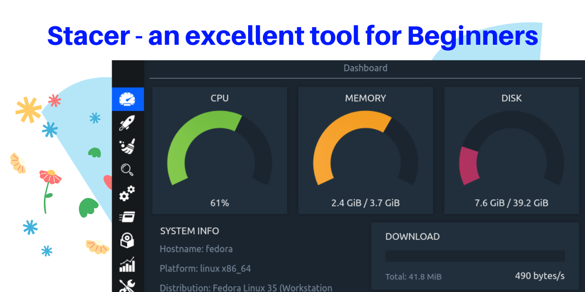 Introduction to Stacer - A CCleaner Alternative for Linux - LinuxForDevices