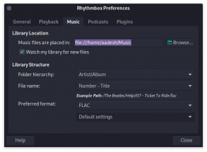 Rhythmbox - A Complete Guide - LinuxForDevices