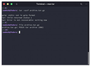 [SOLVED] gzip: stdin: not in gzip format - LinuxForDevices