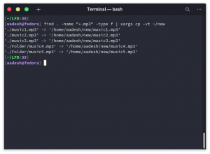 Copy and Remove Files With Specific File Extensions - LinuxForDevices