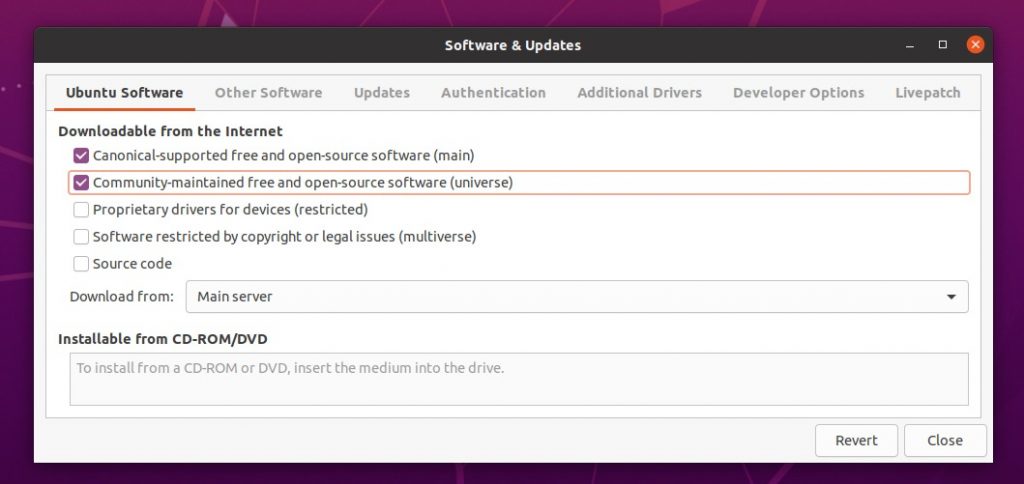 Steps To Restore Default Repositories In Ubuntu Linuxfordevices