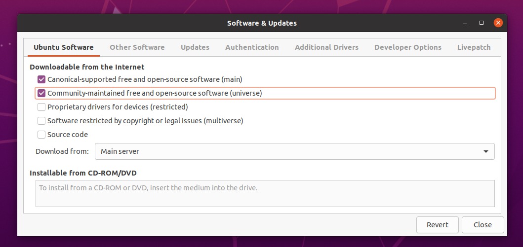 Steps To Restore Default Repositories in Ubuntu - LinuxForDevices