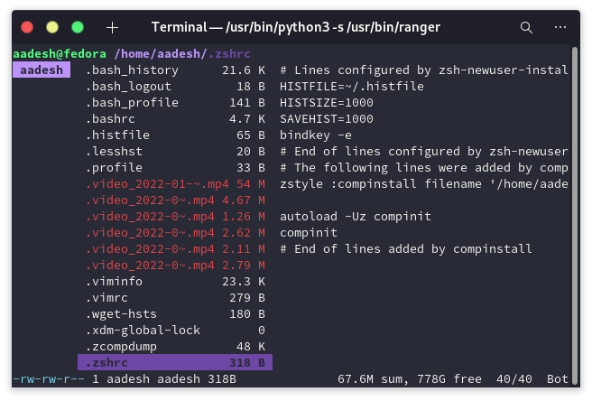 Ranger - A Terminal Based File Manager - LinuxForDevices