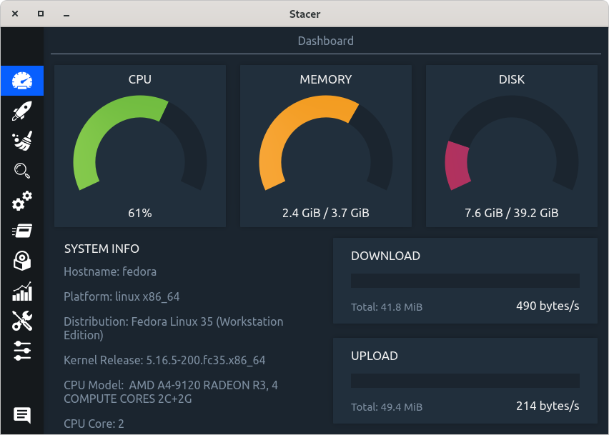 Introduction to Stacer - A CCleaner Alternative for Linux - LinuxForDevices