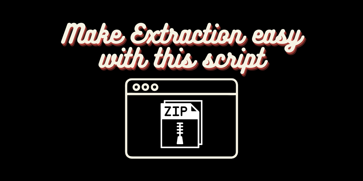 Extract All Compressed Files In Linux With A Single Command