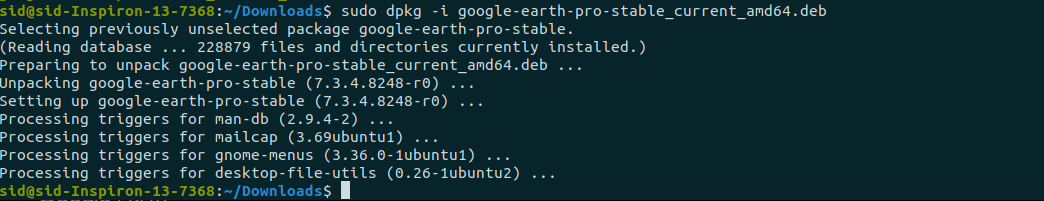 How to Install Google Earth on Ubuntu 21.10? [GUI & CLI] - LinuxForDevices