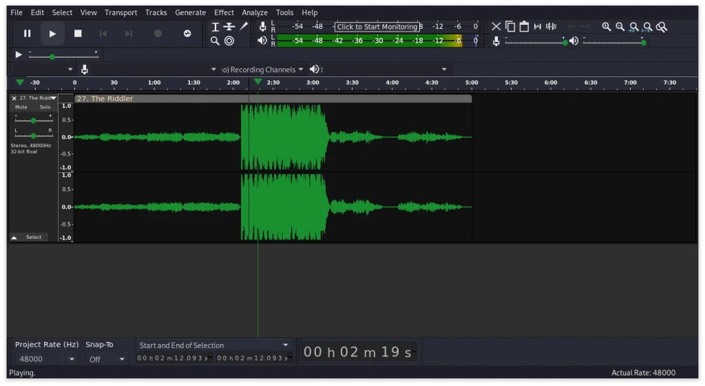 Enable Dark theme in Audacity - LinuxForDevices