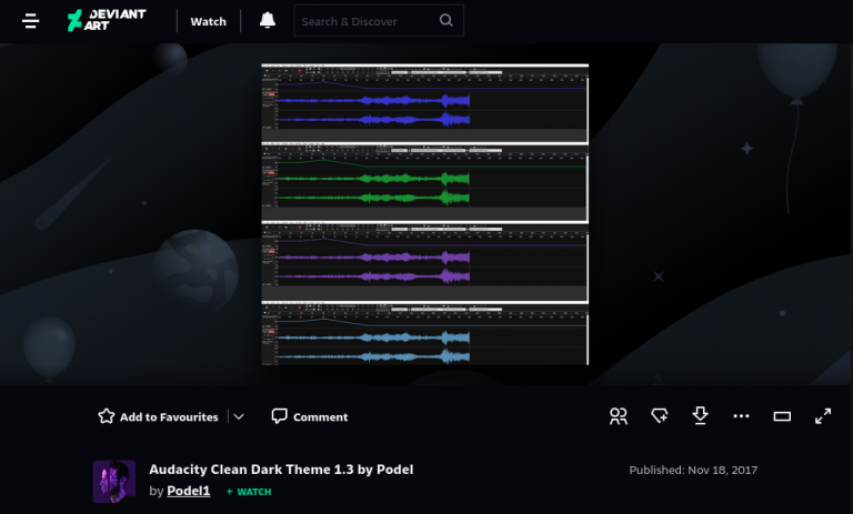 Enable Dark theme in Audacity - LinuxForDevices