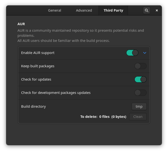 Enable Arch User Repository (AUR) in Manjaro - LinuxForDevices