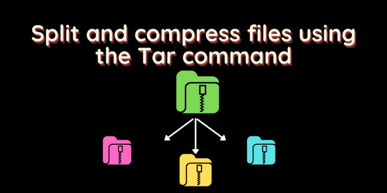 Split Tar Archives Into Multiple Parts of Specific Size - LinuxForDevices