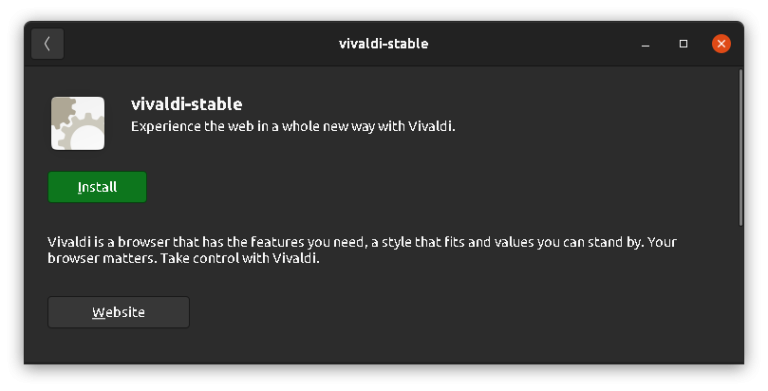 Install Vivaldi Browser On Ubuntu Linuxfordevices 0265