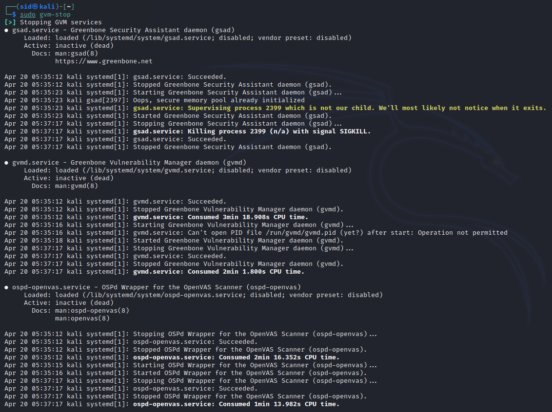 How to install OpenVAS (GVM) on Kali Linux? - LinuxForDevices