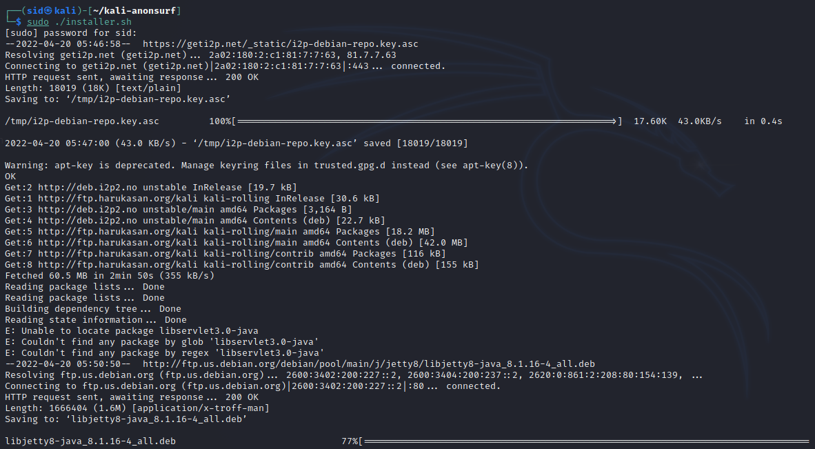 How to install and use anonsurf on Kali Linux? - LinuxForDevices