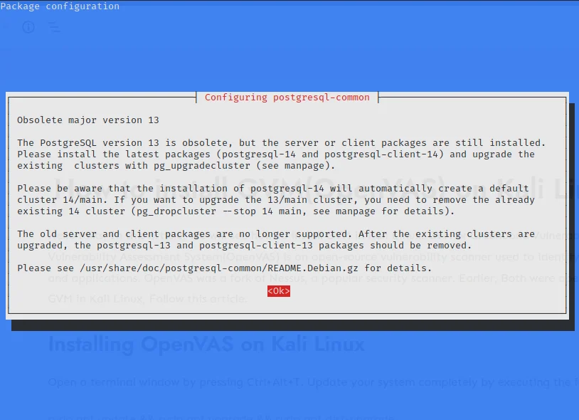 How to install OpenVAS (GVM) on Kali Linux? - LinuxForDevices