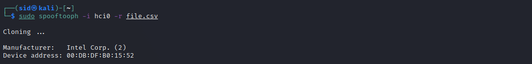 How to install and use spooftooph in Kali Linux? - LinuxForDevices