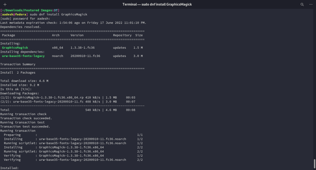 Convert PNG images into JPEG format in the Linux Terminal - LinuxForDevices