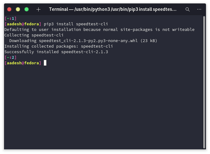 Speedtest Cli Check The Internet Speed In Your Terminal Linuxfordevices