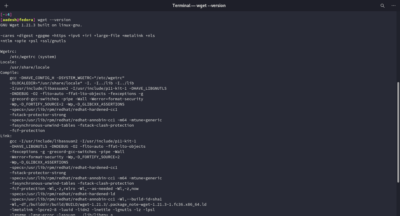 Force wget To Use IPV4 or IPV6 Connection to Download Anything - LinuxForDevices