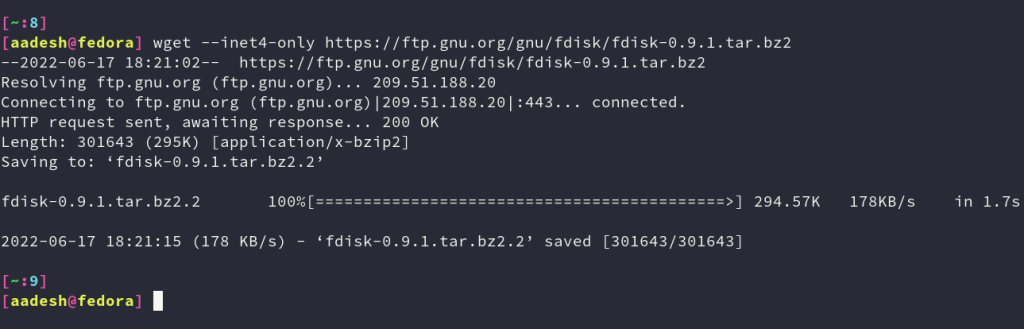 Force wget To Use IPV4 or IPV6 Connection to Download Anything - LinuxForDevices