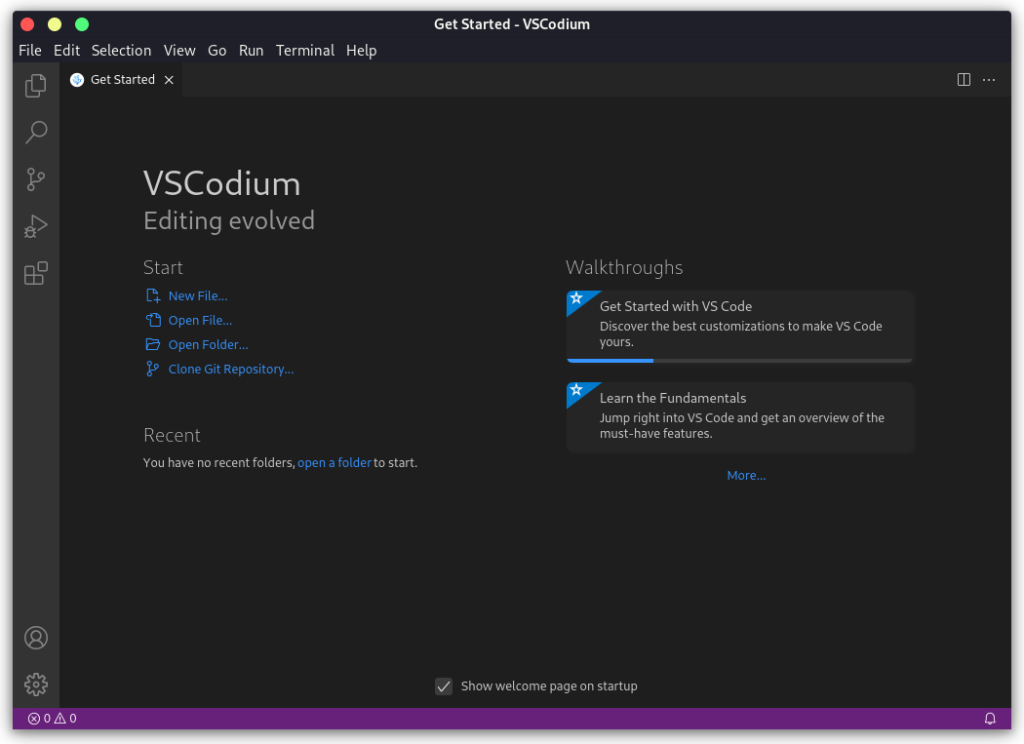 VSCodium - An Open-Source Alternative for Visual Studio Code - LinuxForDevices