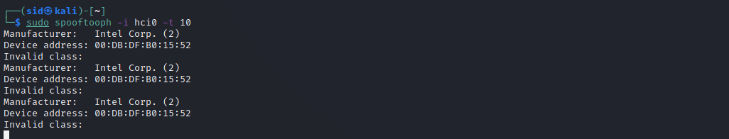 How to install and use spooftooph in Kali Linux? - LinuxForDevices