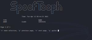 How to install and use spooftooph in Kali Linux? - LinuxForDevices