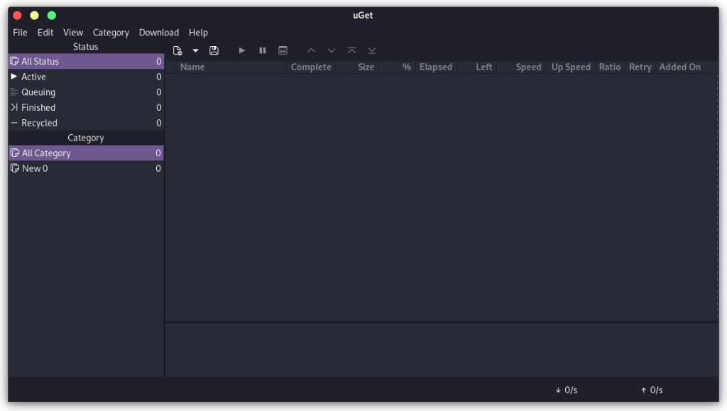 uGet - A fast and simple open-source Download Manager - LinuxForDevices
