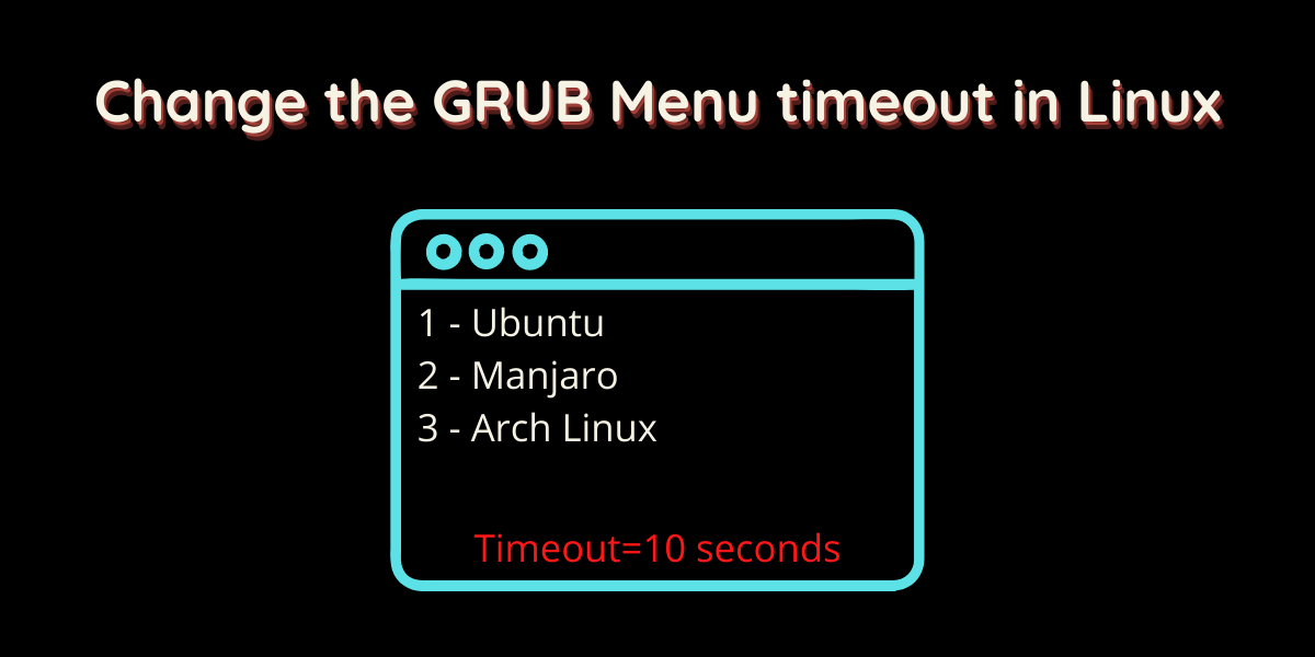 How to customize the loading time of the GRUB bootloader? - LinuxForDevices