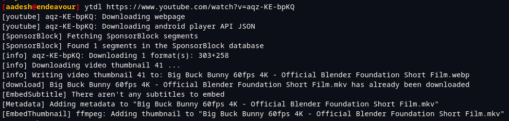 yt-dlp – A functioning youtube-dl fork for downloading YouTube videos ...