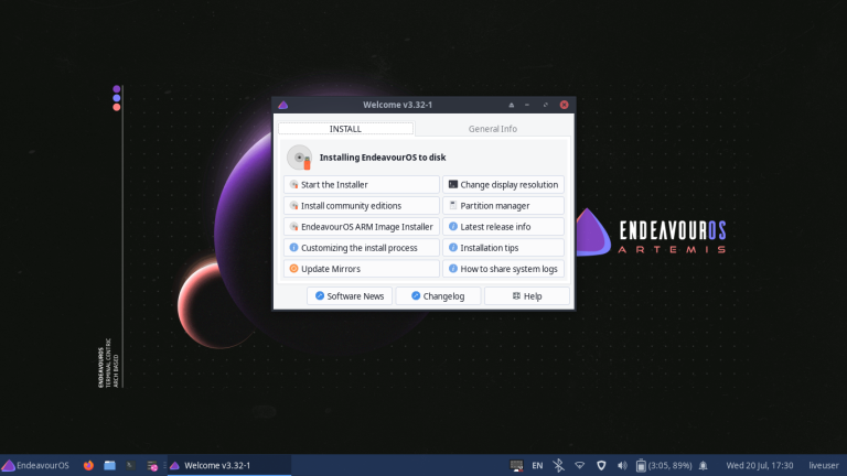 Endeavour OS installation tutorial for beginners - LinuxForDevices