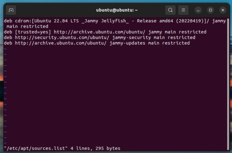 How to fix the "Updating from such a repository can't be done securely ...