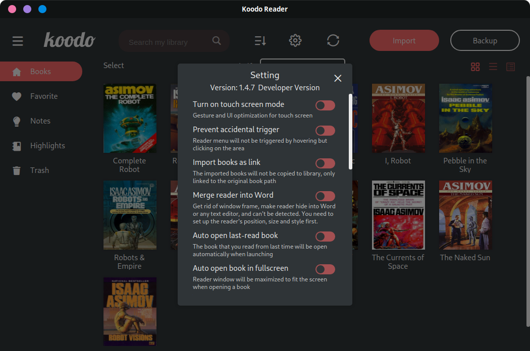 Koodo - A Beautiful Open-Source E-book Reader for the Linux Bookworms - LinuxForDevices