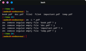 The complete guide to rm command on Linux - LinuxForDevices