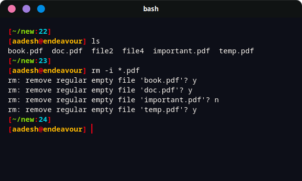 The complete guide to rm command on Linux - LinuxForDevices