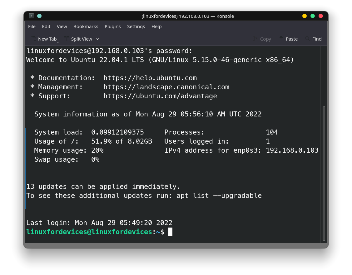 A great way to use Ubuntu Server 22.04 on Virtual Box