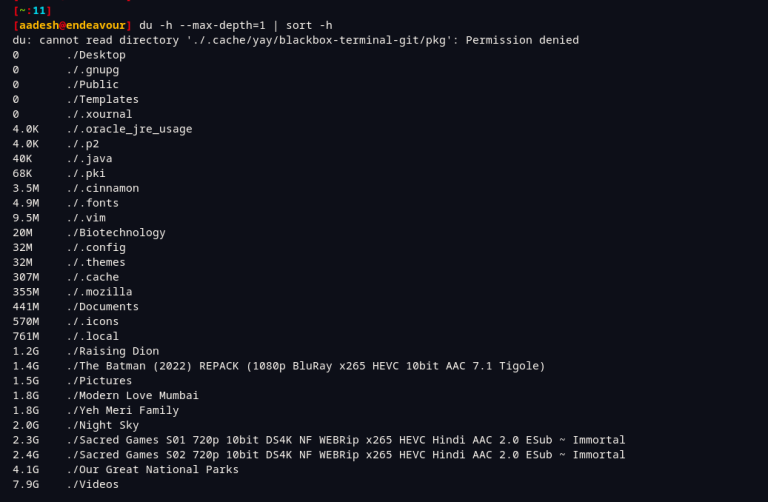 How To Easily List All Directories And Sort Them By Size On Linux Linuxfordevices