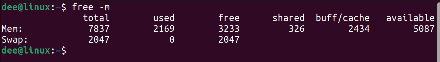 5 Ways To Check Available Memory In Linux - LinuxForDevices