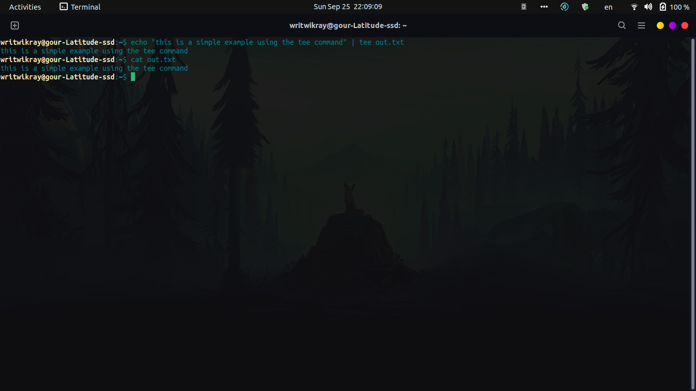 The tee Command in Linux: A Complete Introduction - LinuxForDevices