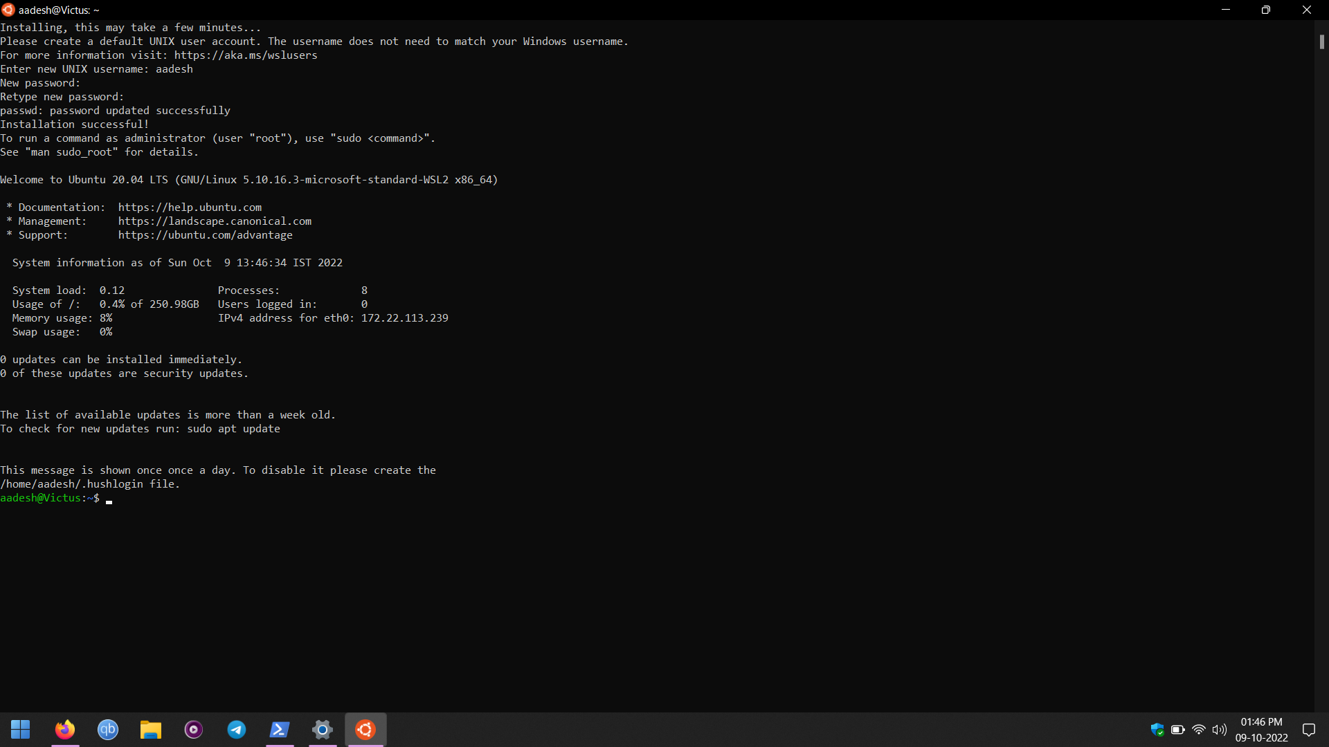 How to install Ubuntu using Windows Subsystem for Linux (WSL2 ... How to install Ubuntu using Windows Subsystem for Linux (WSL2 ...