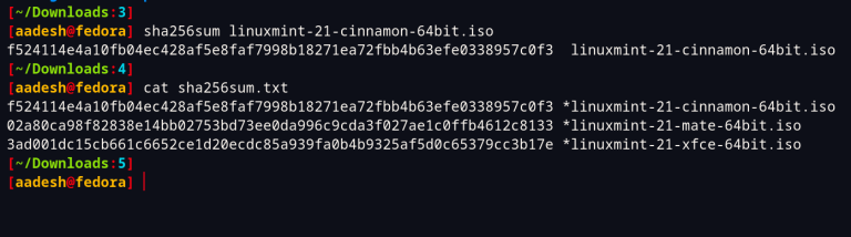 Steps To Verify The Checksum Of An Iso File In Linux Linuxfordevices