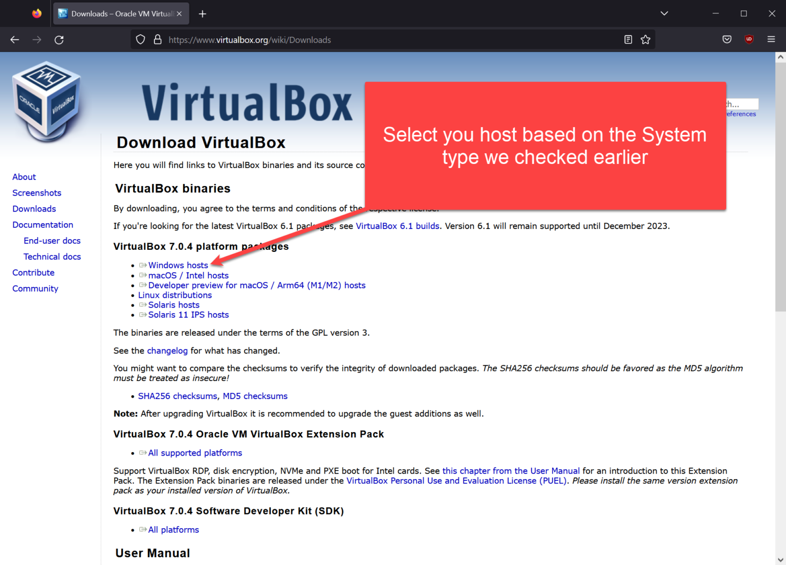 Install Centos With Virtualbox On Windows - LinuxForDevices