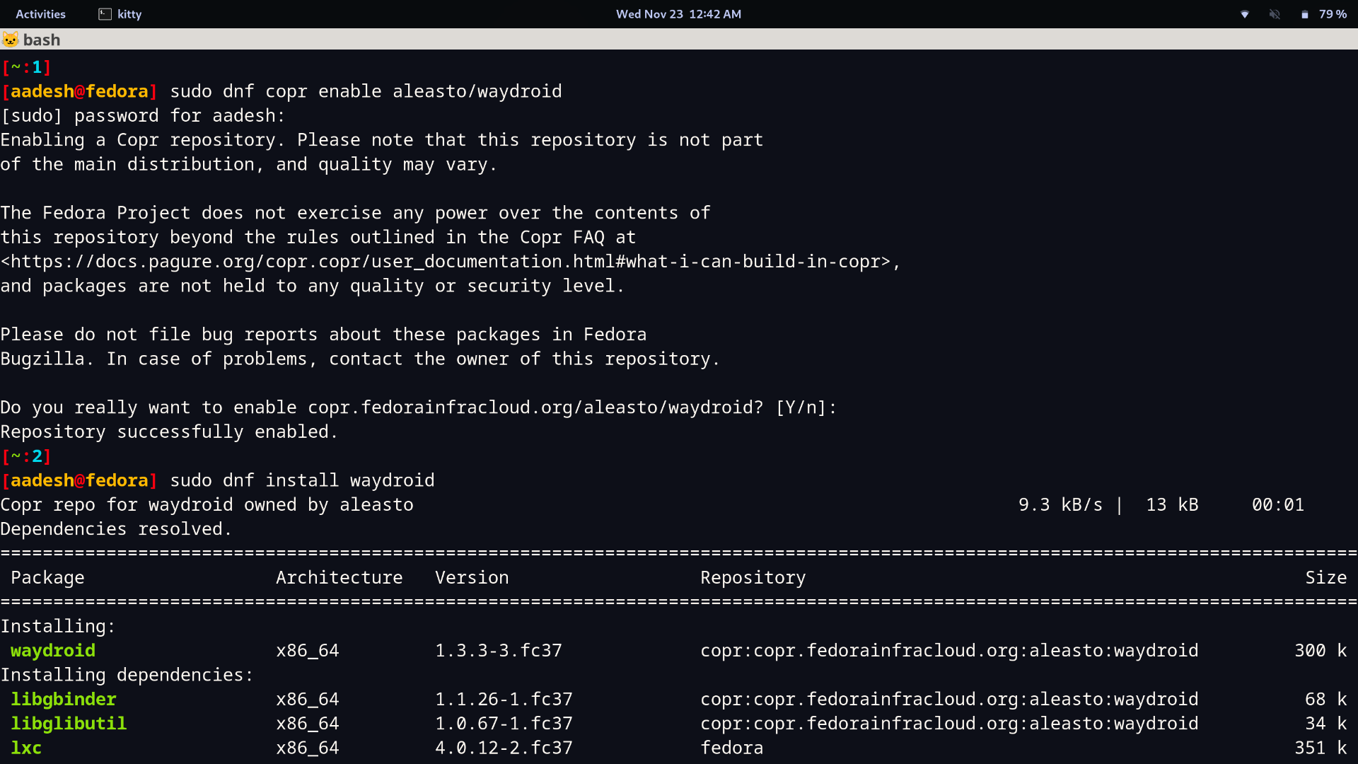 Waydroid Flawlessly Run Android On Wayland Fedora Guide