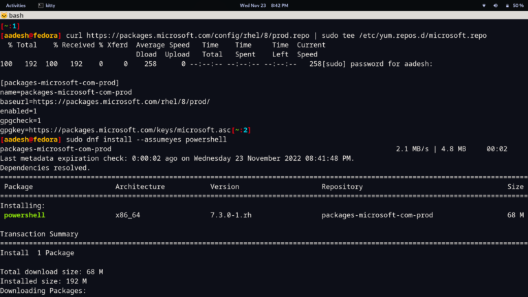 How to install and run PowerShell on Linux? - LinuxForDevices