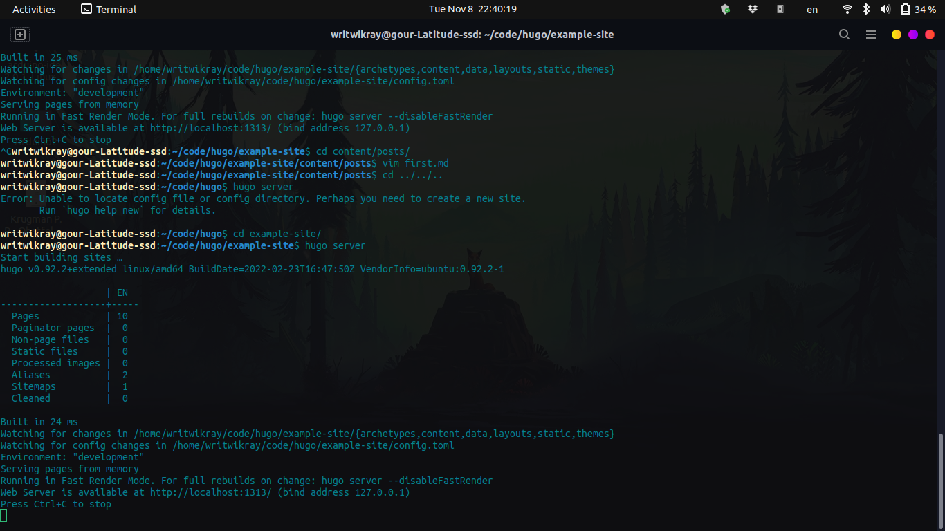 Getting Started With Hugo: Static Website Generator - LinuxForDevices